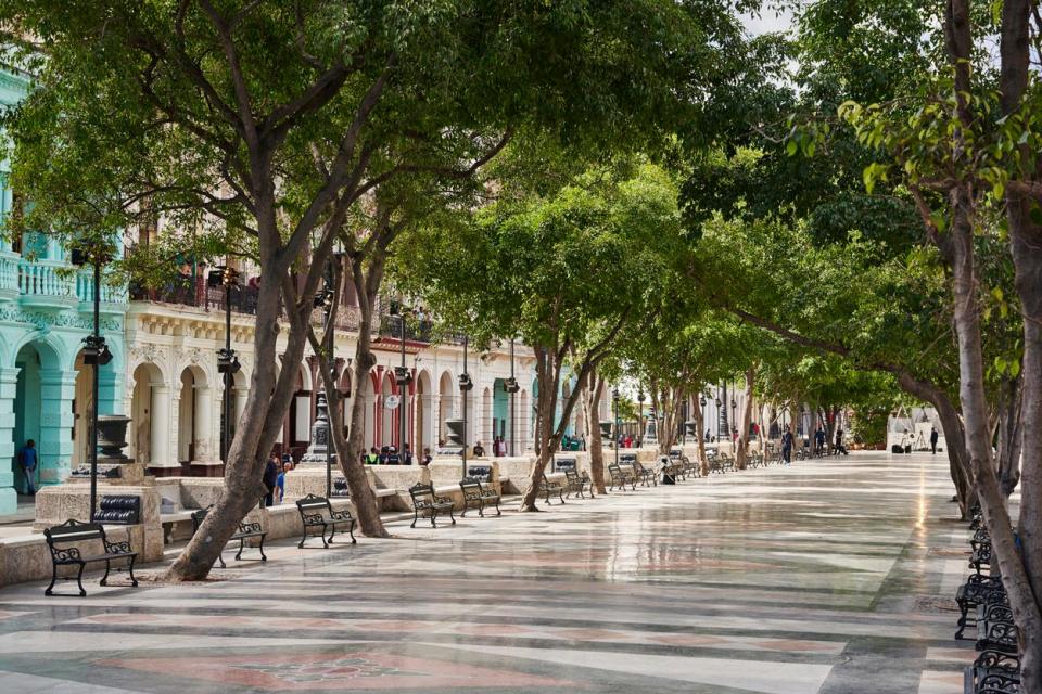 Vista Satelital - Paseo de Martí - La Habana - Cuba