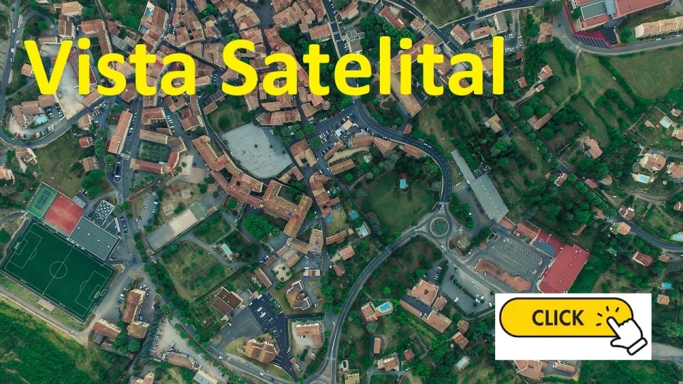 Vista Satelital de Ate - Turismo y Sitios de Interés
