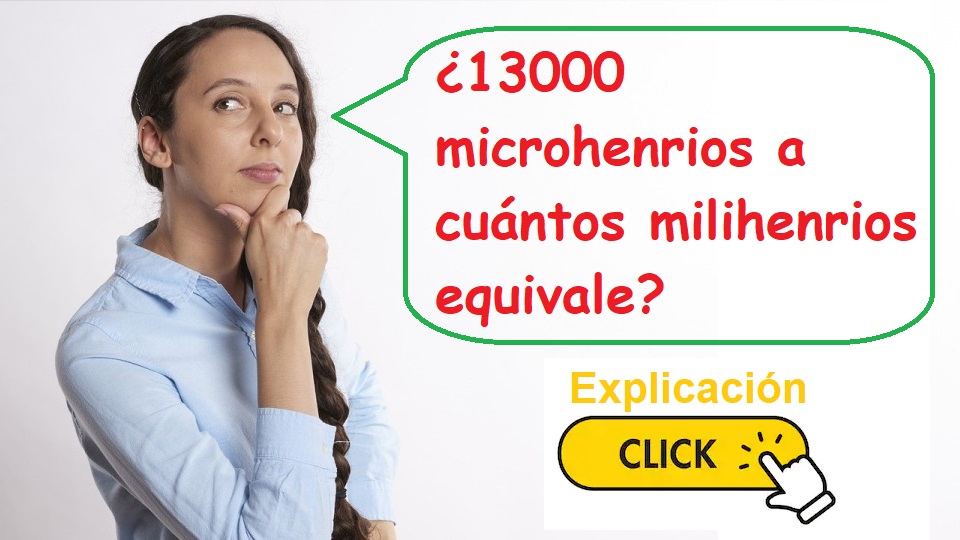 Calculadora para convertir Henrio, miliHenrio(mH) ó microHenrio(µH ...